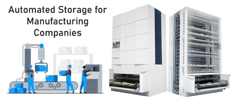 Manufacturing Industry Automated Vertical Storage Solutions - Warehousing